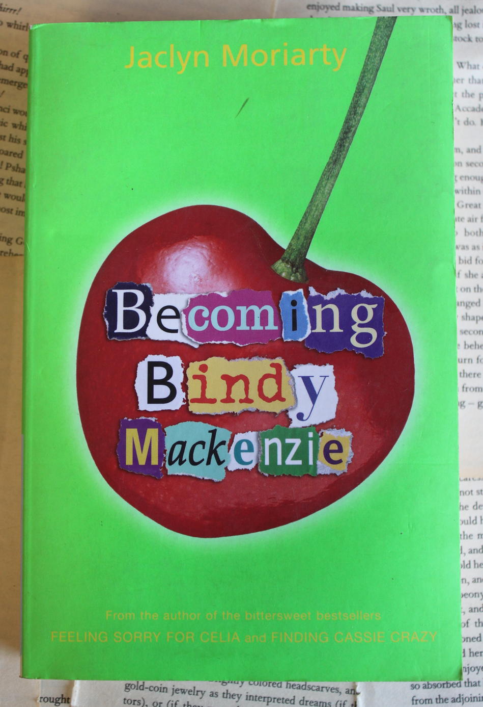 Becoming Bindy Mackenzie - Jaclyn Moriarty – Belle's Books secondhand books