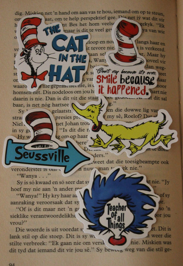 Dr. Seuss Sticker set – Belle's Books secondhand books